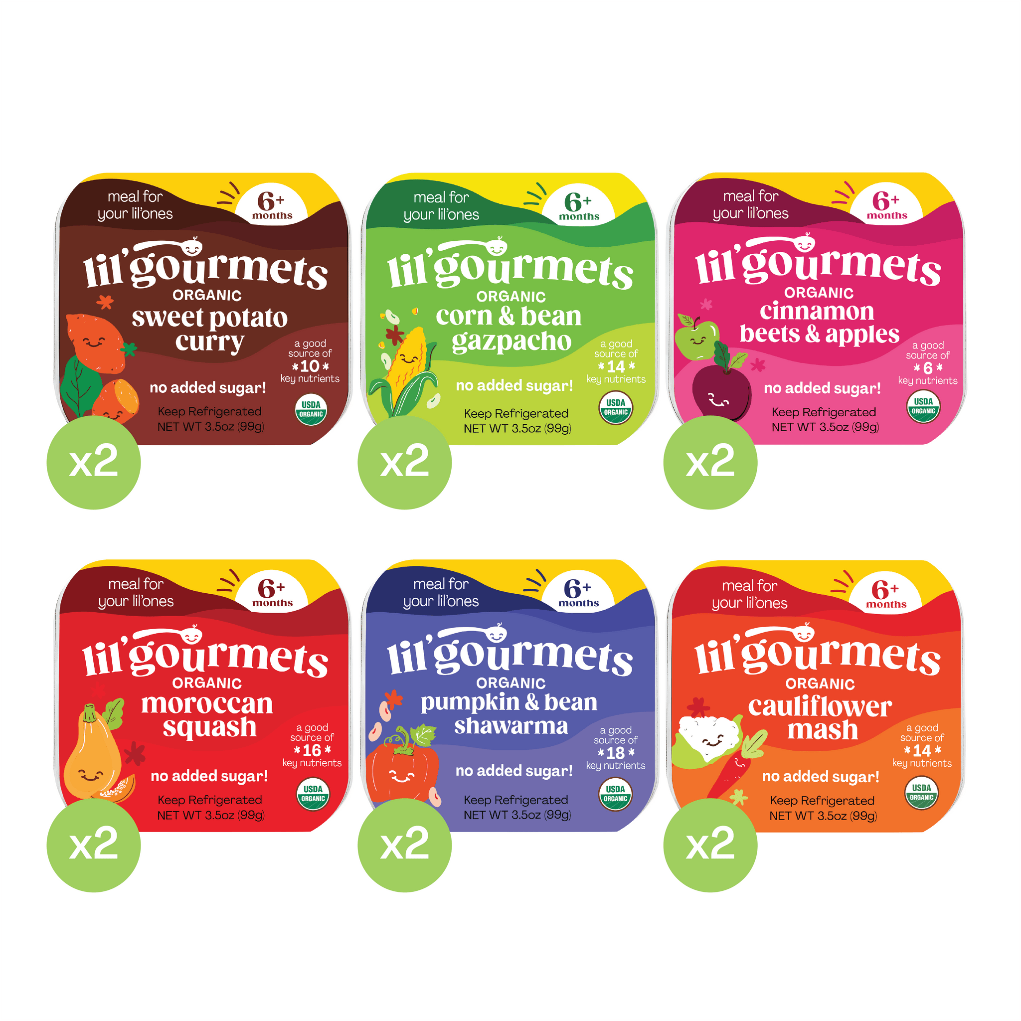 Healthy Organic Baby Meals and Toddler food | Lil'gourmets – lil'gourmets